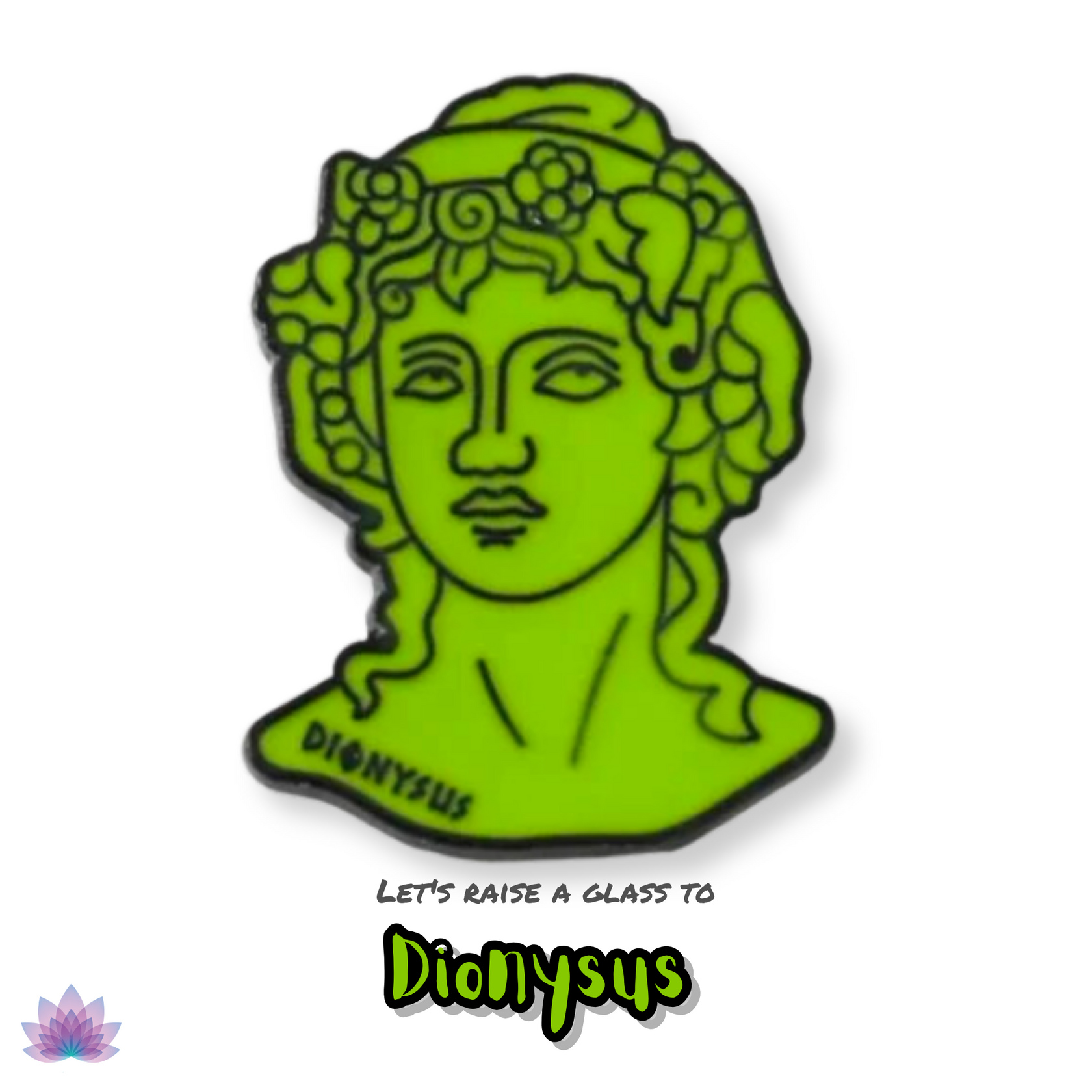 4 Piece Set Greek Mythology Pins • Apollo Tarot Shop 🪷